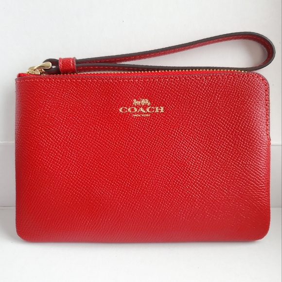 Coach | Bags | Coach Corner Zip Wristlet | Poshmark